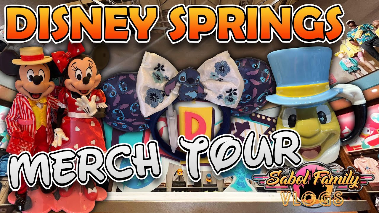 DISNEY SPRINGS NEW MERCH TOUR February 2024 | Walt Disney World ...