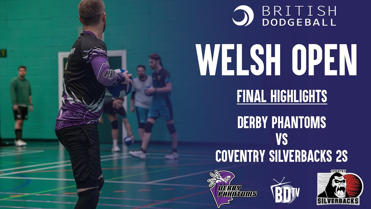British Dodgeball | Welsh Open 2024 Final Highlights - Derby Phantoms vs Coventry Silverbacks 2s ...