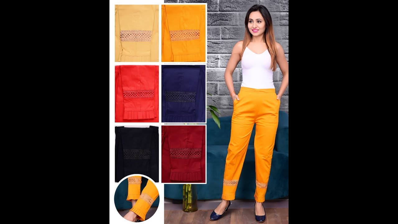 Botton Geather And Less Design Trouser for Women @zebacollection1984 ...