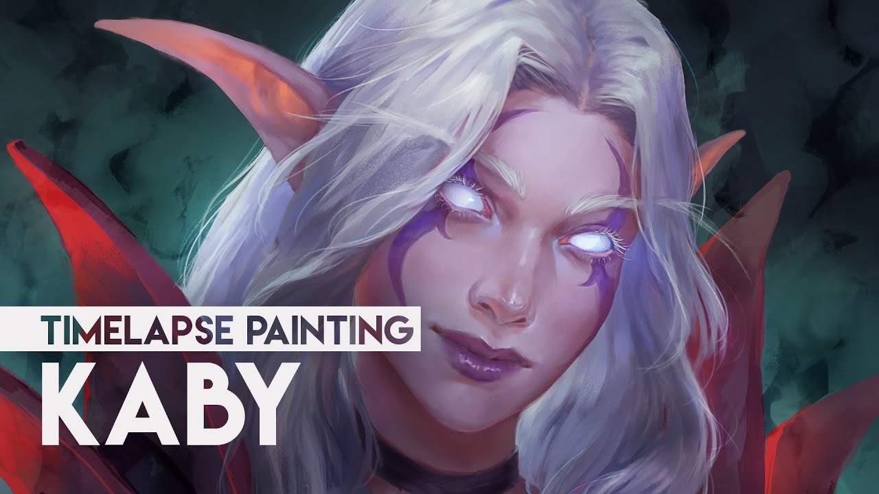 Kaby | Timelapse painting - YouTube