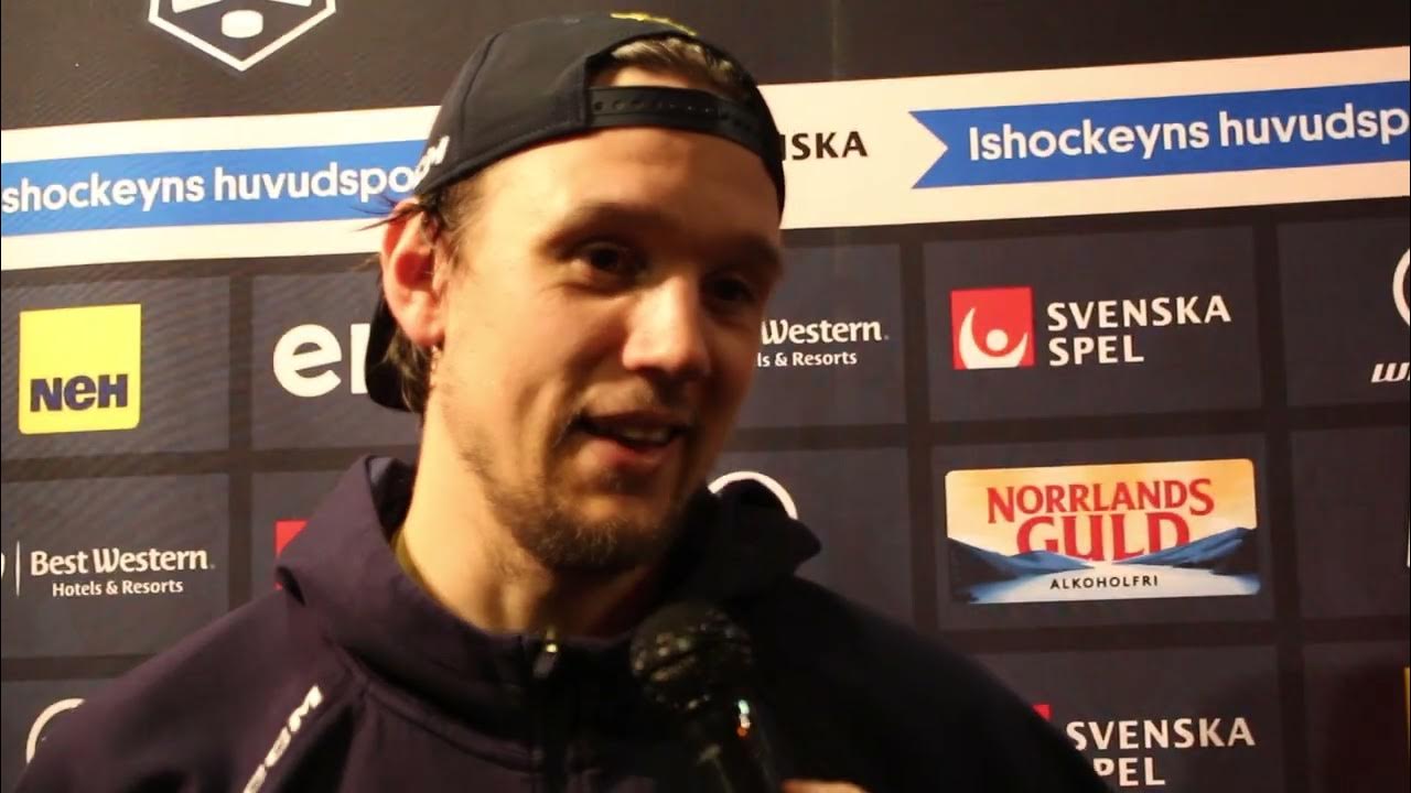 231008 Intervju med Viktor Liljegren, SSK efter vinsten mot Nybro - YouTube