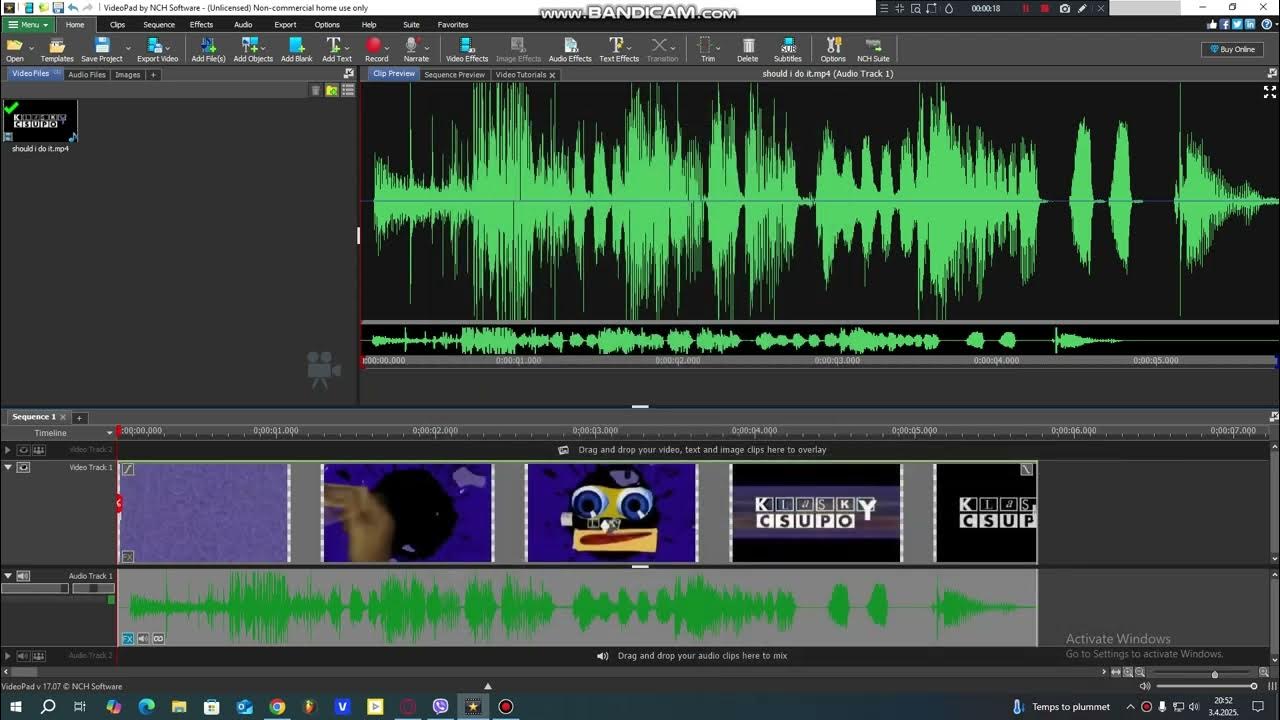 how to make clearer on Videopad - YouTube