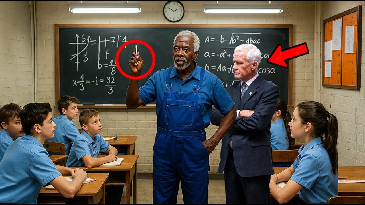 Teacher Mocks Black Janitor with Calculus Problem—Then He Solves It ...
