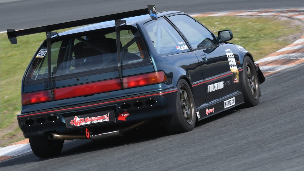 Honda Civic EF9 on Zandvoort / Training for Timeattack 22' - YouTube