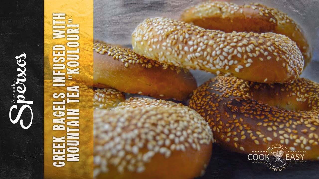 Cook Easy by Chef Sperxos - Greek bagels infused with mountain tea ...