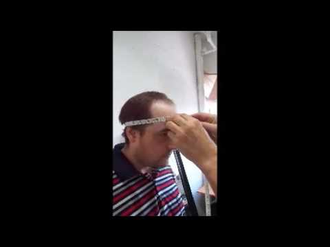 How to measure head circumference - YouTube