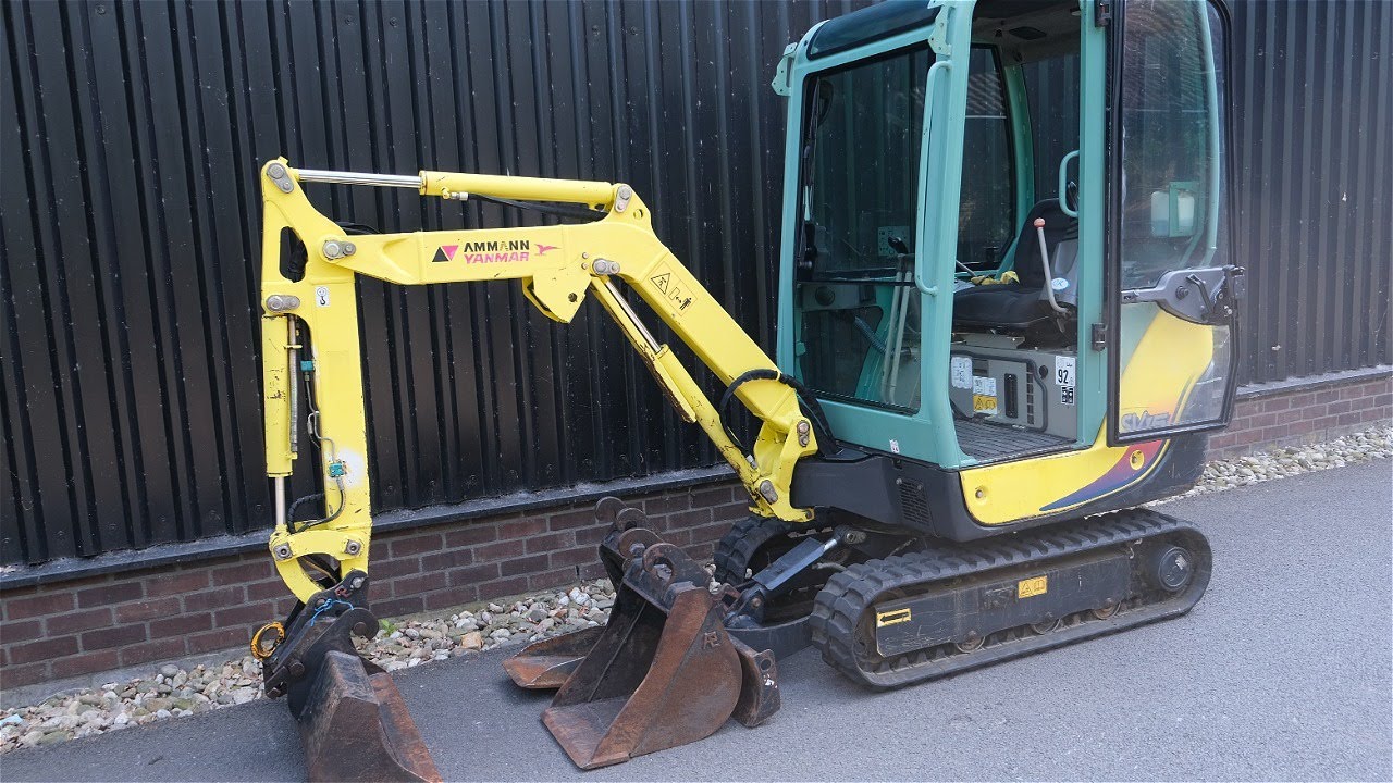 Yanmar SV15 - For Sale - YouTube