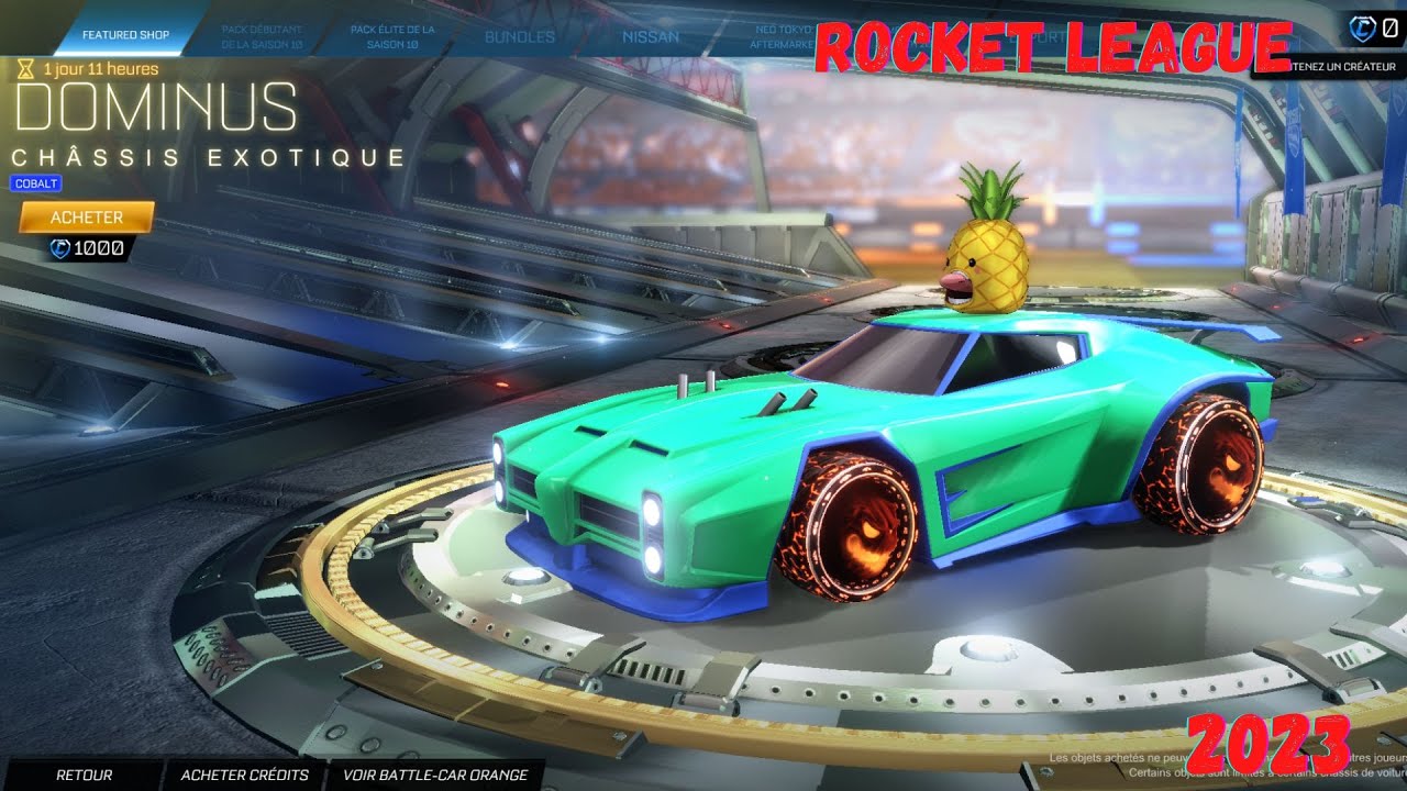 *NEW* DOMINUS AUTO BOUTIQUE 25 MARS 2023 ROCKET LEAGUE ITEM SHOP ...
