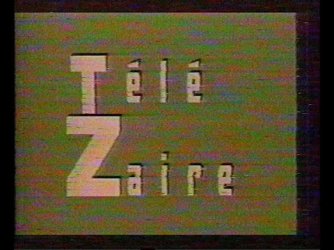 TV-DX Tele Zaire, news and some piece of program, closedown 02.01.1993