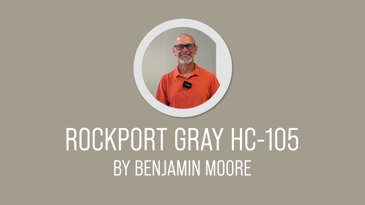 Rockport Gray HC-105 by Benjamin Moore (fixed audio) - YouTube
