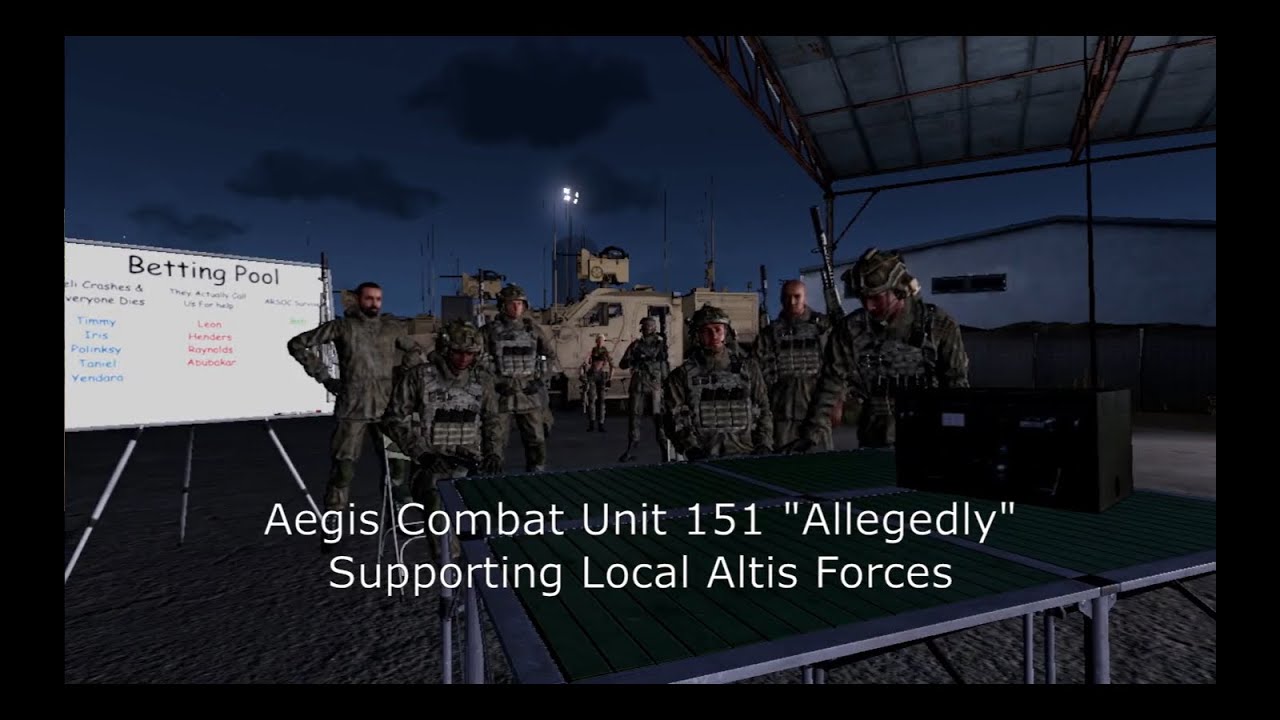 A Bad Debrief for a Bad Mission | Arma 3 Zeus Op - YouTube