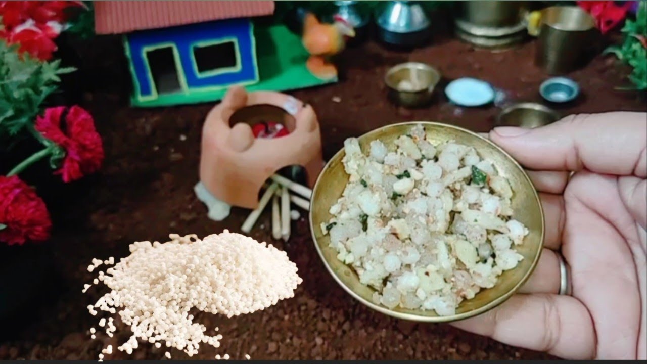 Mini Sabudana Khichdi | Miniature Sabudana Khichdi | Indian Femous Recipe | Mini Tiny Kitchen ...
