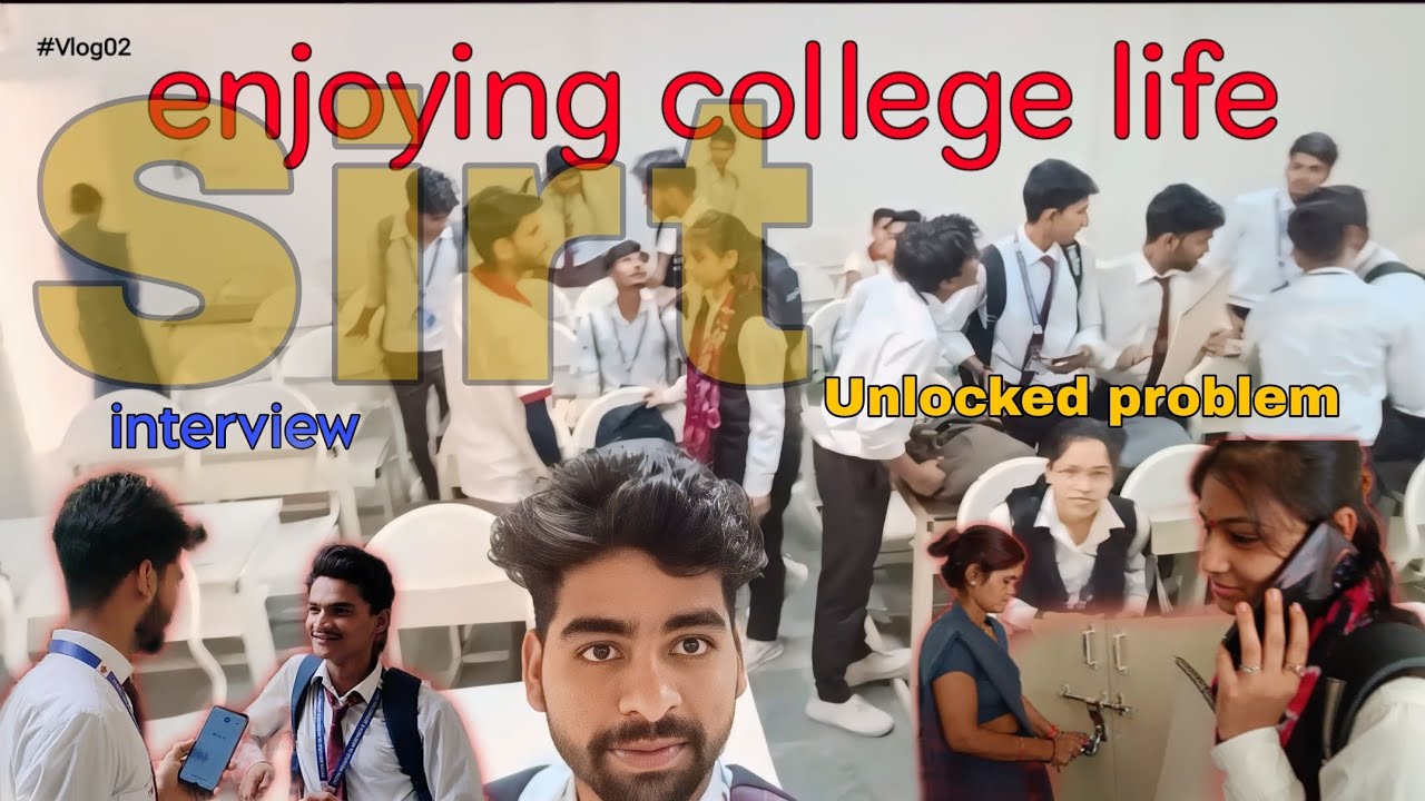 My second vlog🔥| second day of college🔥| #SIRT| SAGAR INSTITUTE OF ...