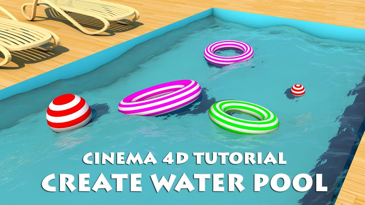 Cinema 4D Tutorial - Create Water Pool with Hot4D Plugin | C4D ...