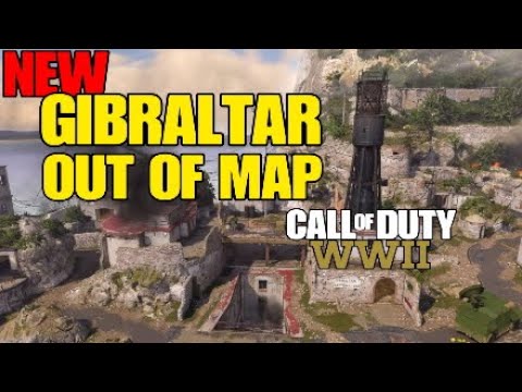 COD WW2 GLITCHES GIBRALTAR OUT OF MAP - YouTube