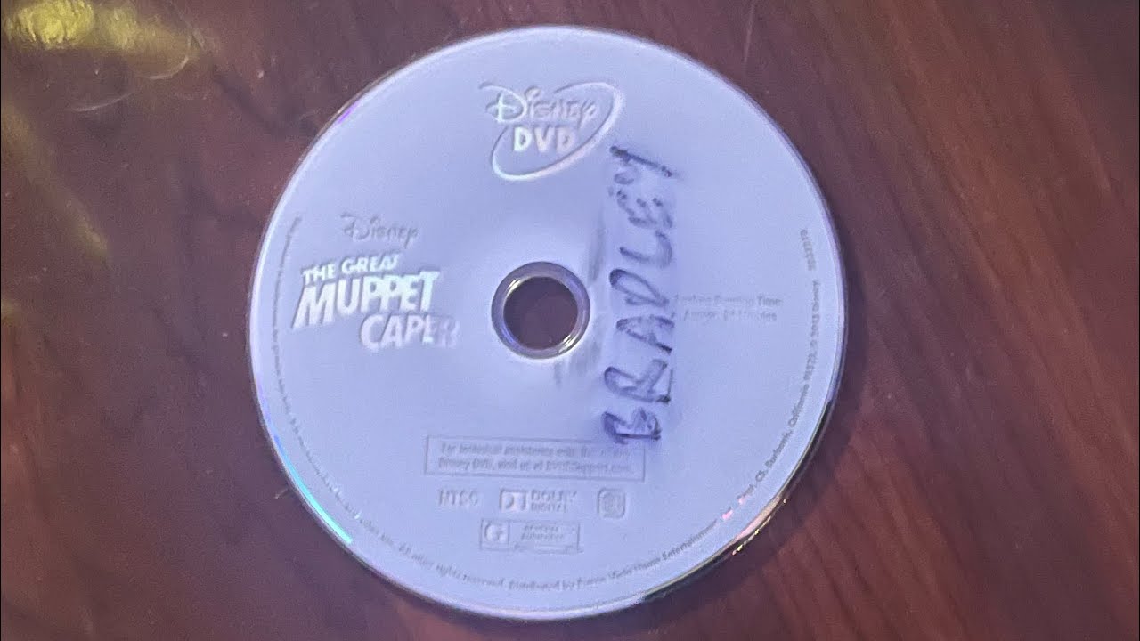 “The great muppet caper” 1981-2013 DVD menu walkthrough - YouTube