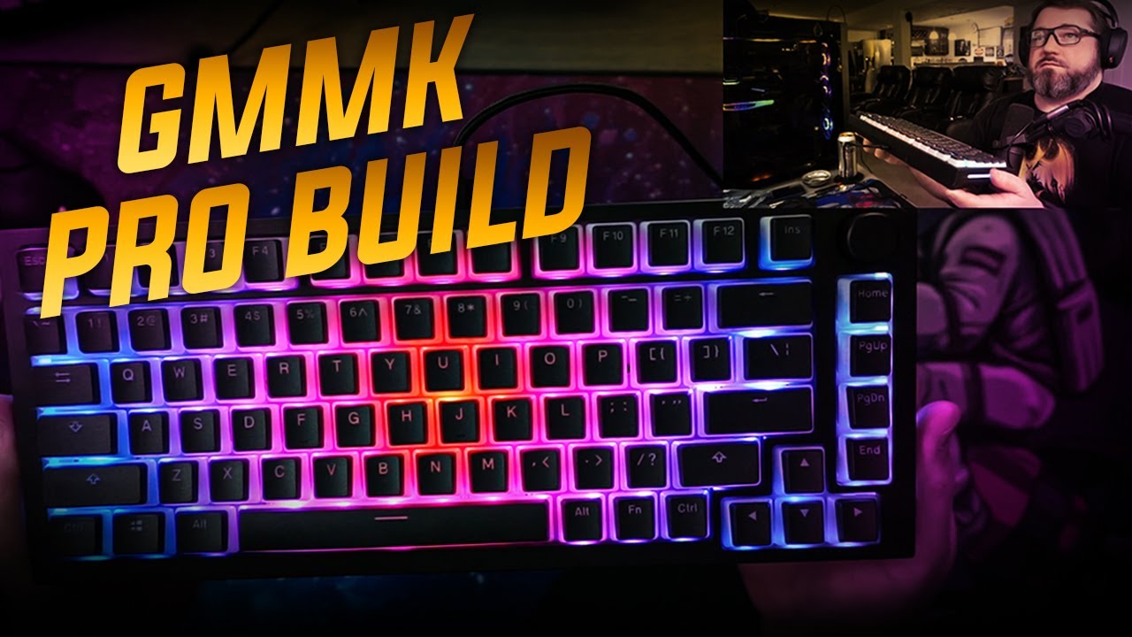 Glorious GMMK Pro Keyboard Build - My First Custom Keyboard - YouTube