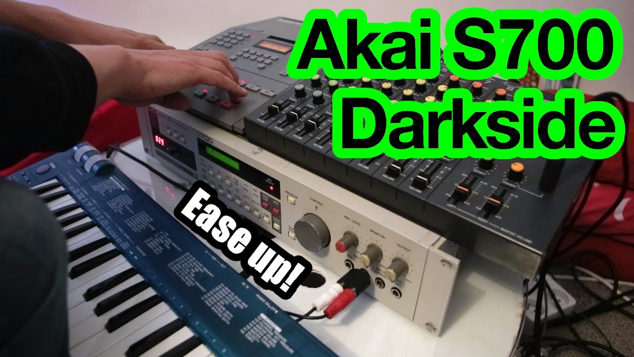 Akai S700 darkside rave jam - YouTube