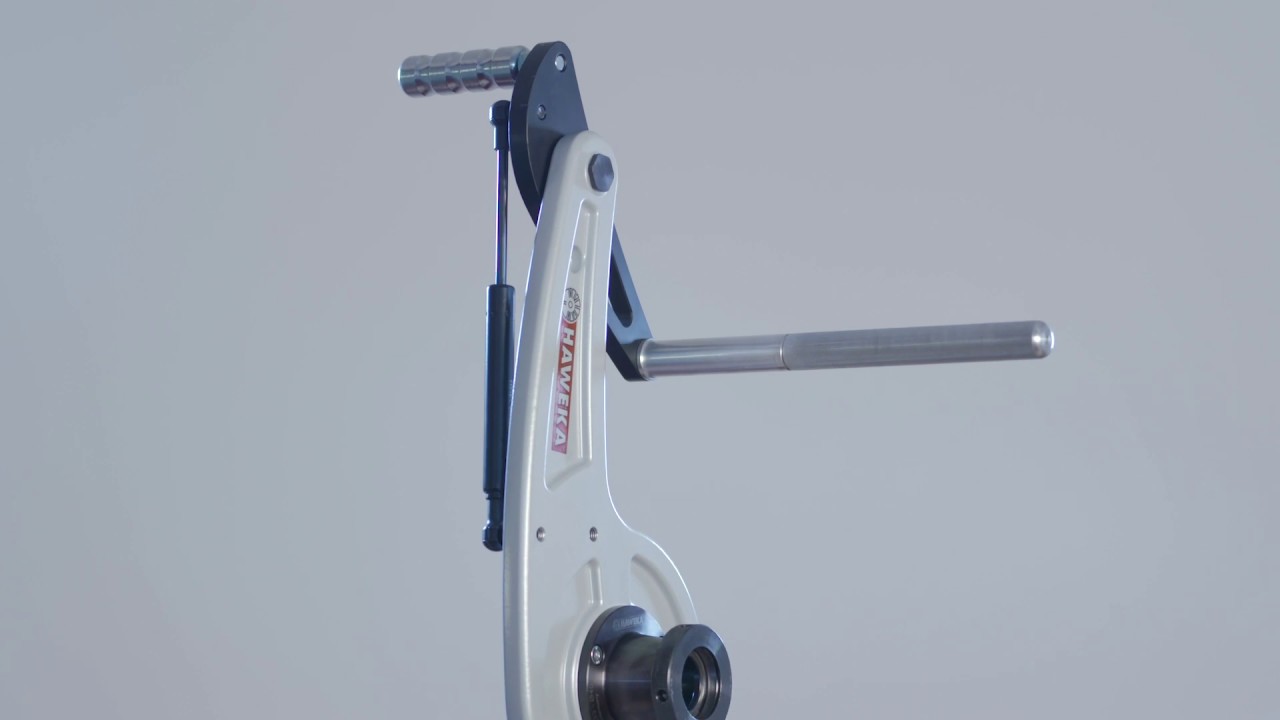 Haweka ProBike - Motorcycle clamping device (series 815) - YouTube