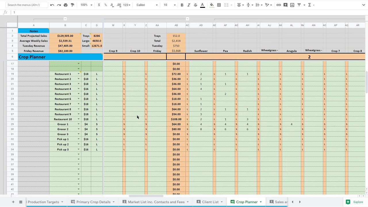 Crop Planner - YouTube