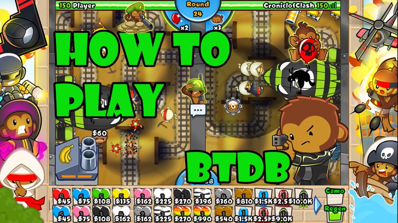How to play Bloons TD Battles - the balloon basics - YouTube