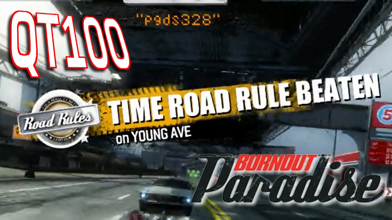 QT100: Burnout Paradise Bikes - Part 5 - Daytime Cleanup - YouTube