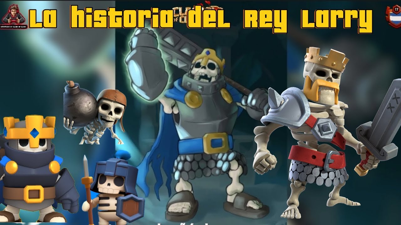 La historia de LARRY GOD y como se convirtió en el REY ESQUELETO ...