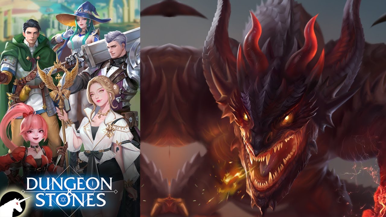 Dungeon & Stones Match 3 RPG gameplay - YouTube