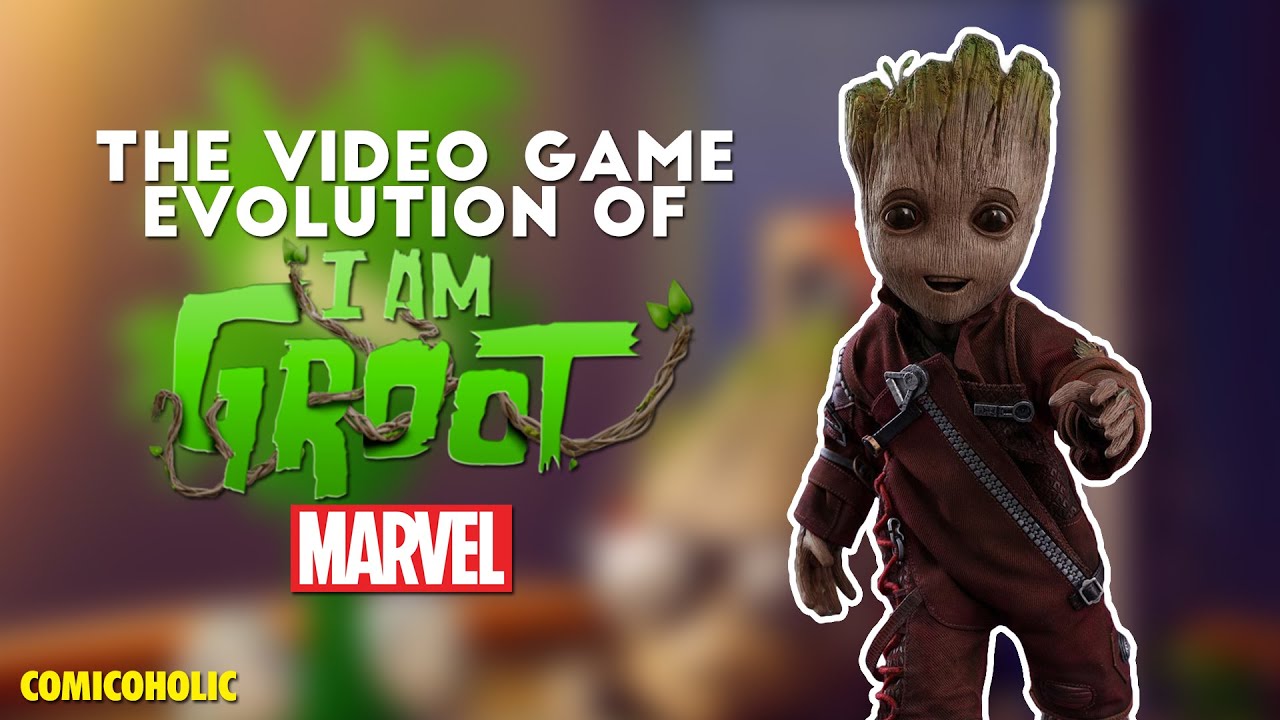 The Evolution of GROOT in Video Games - YouTube