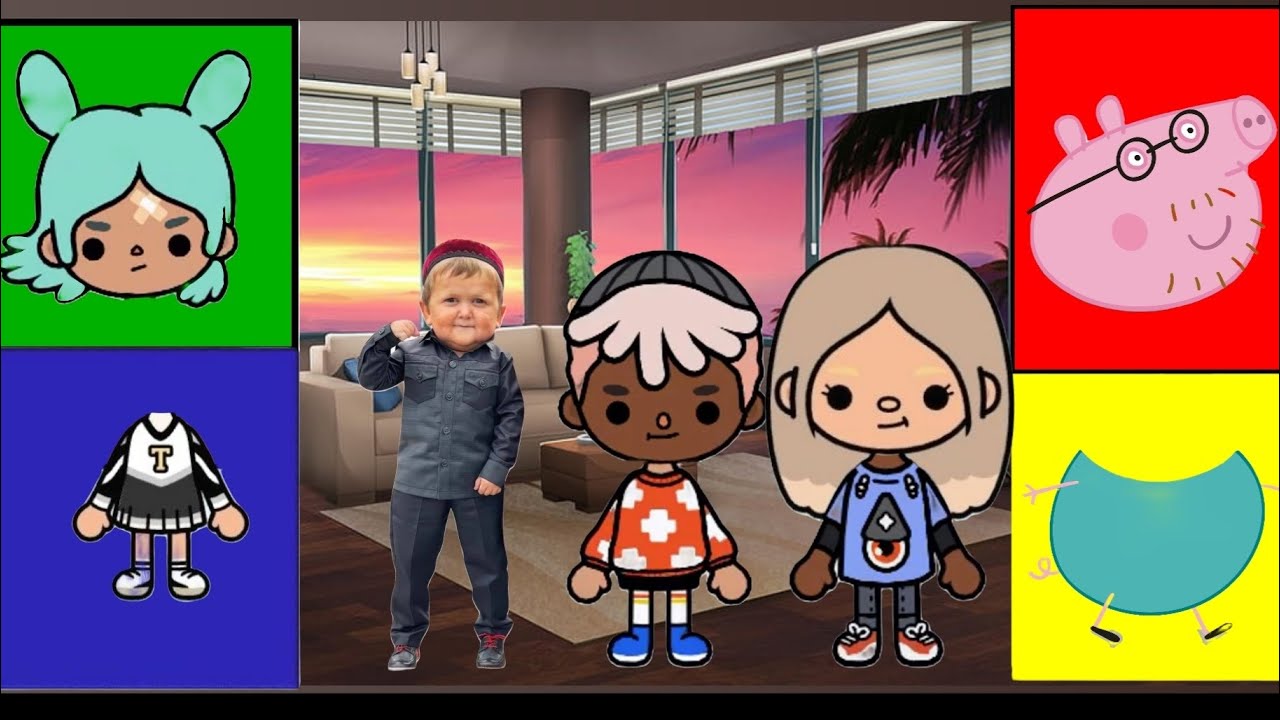 Hasbulla and Toca Boca Wrong Heads! - YouTube