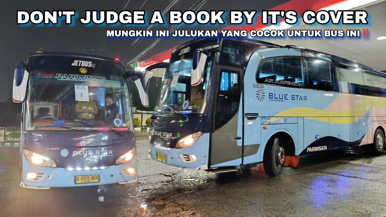 BUS INI JUGA TIDAK MAU KETINGGALAN JAMAN 😱‼️ || BLUE STAR B 7170 NGA ...