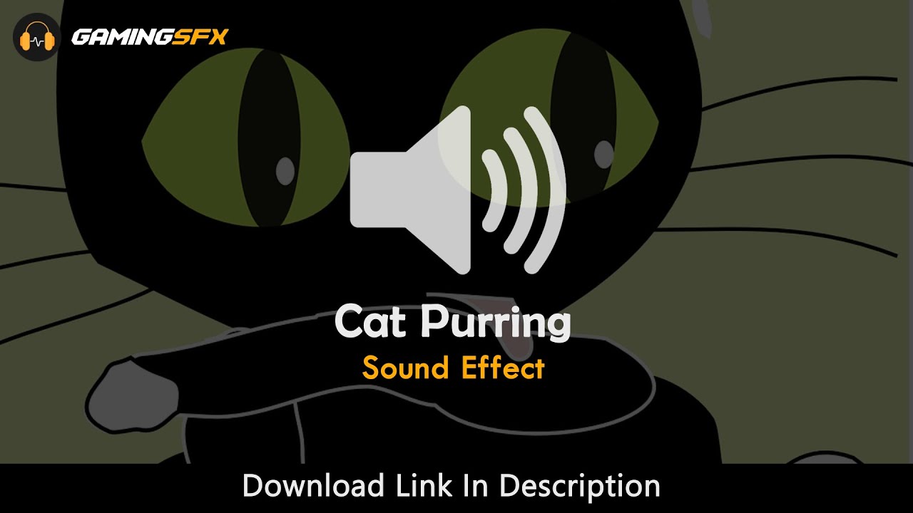 Cat Purring Sound Effect [Copyright Free] ASMR - YouTube