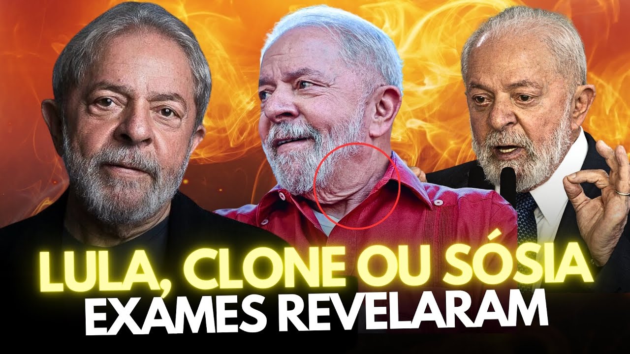 CLONE, SÓSIA OU MASCARA? EXAMES REVELAM ESTADO DE SAÚDE DE LULA - YouTube