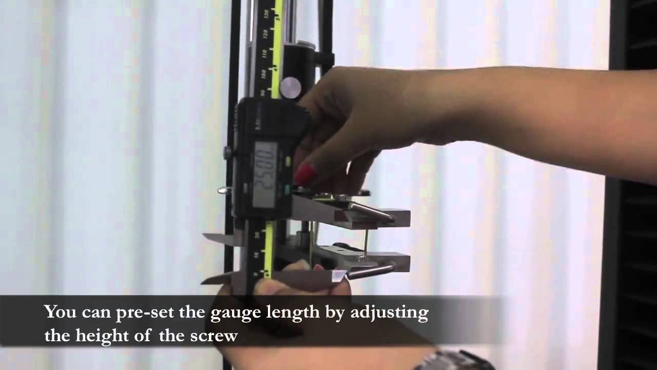 High Elongation Extensometer | Rubber Tensile Test | Dak System Inc ...