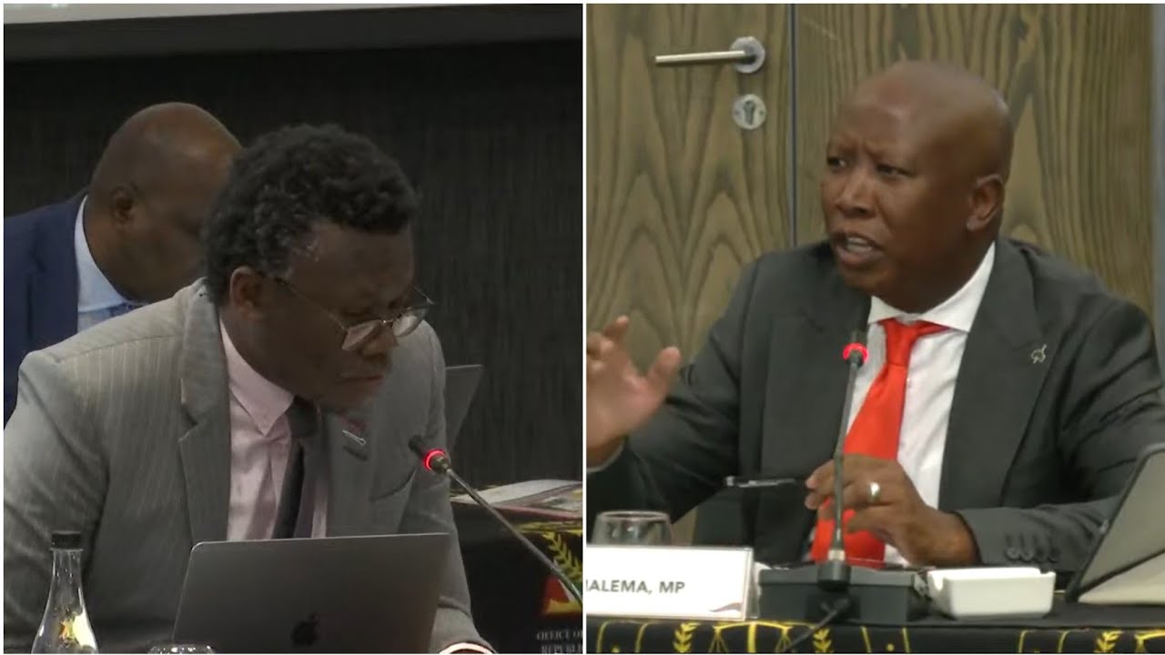 Julius Malema & Adv Ngcukaitobi hard questions to Judges at JSC ...