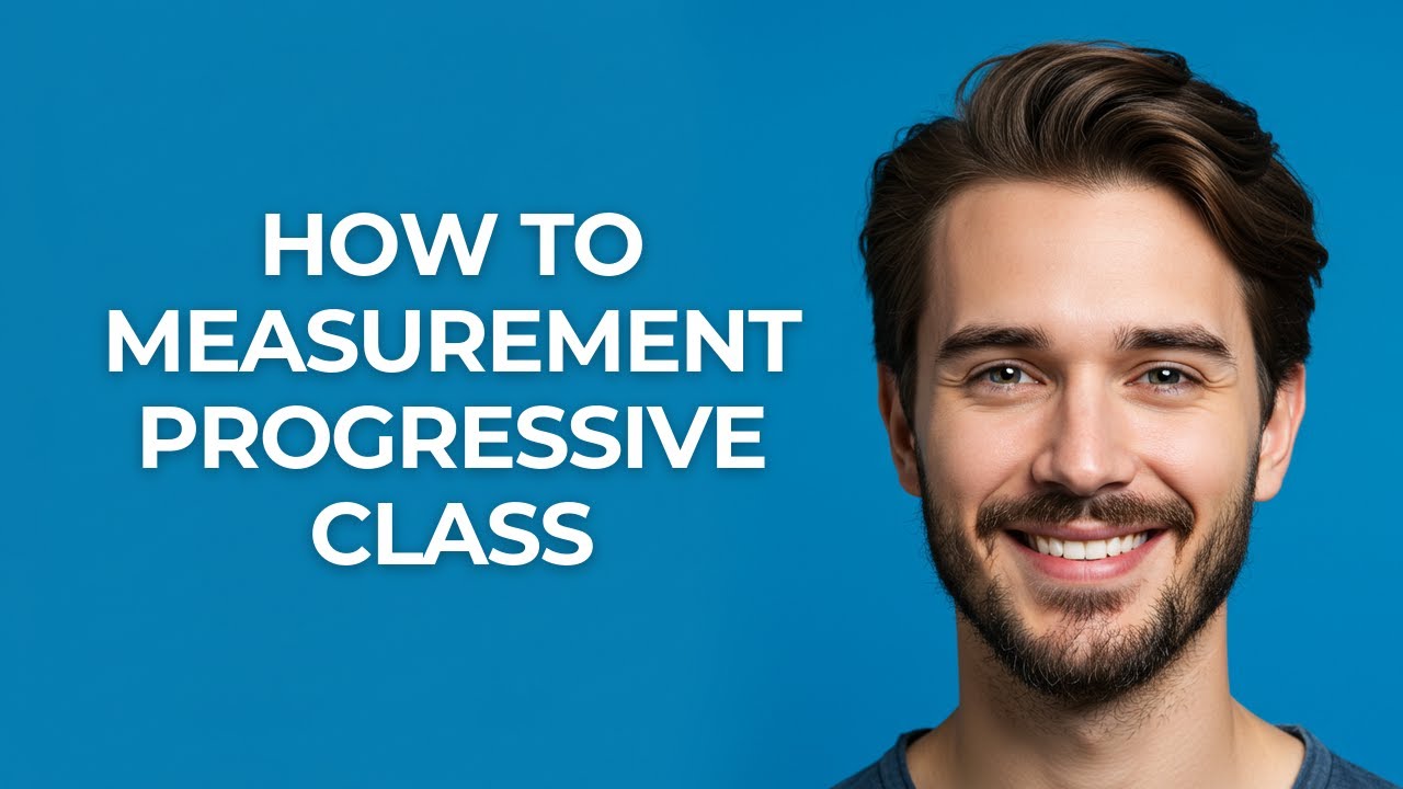 How to Measurement Progressive Class - GUIDE! - YouTube