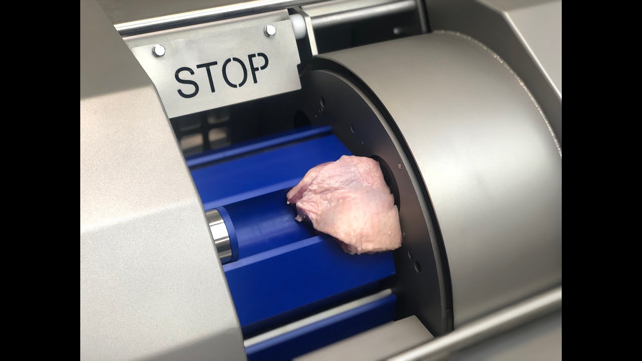 STEEN ST840 – Duck thigh deboning machine & tulip processor - YouTube