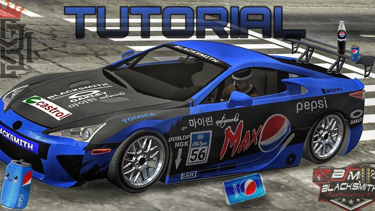 NEW LFA PEPSI LIBERY TUTORIAL | CAR PARKING MULTIPLAYER - YouTube