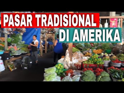 PASAR TRADISIONAL DI AMERIKA BORONG BUAH KAKTUS