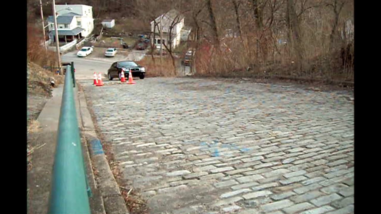 The Steepest Street in the World: Canton Avenue in Pittsburgh. Is your ...