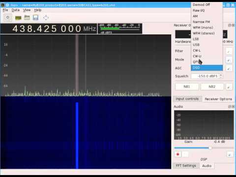 Linux software defined radio - YouTube