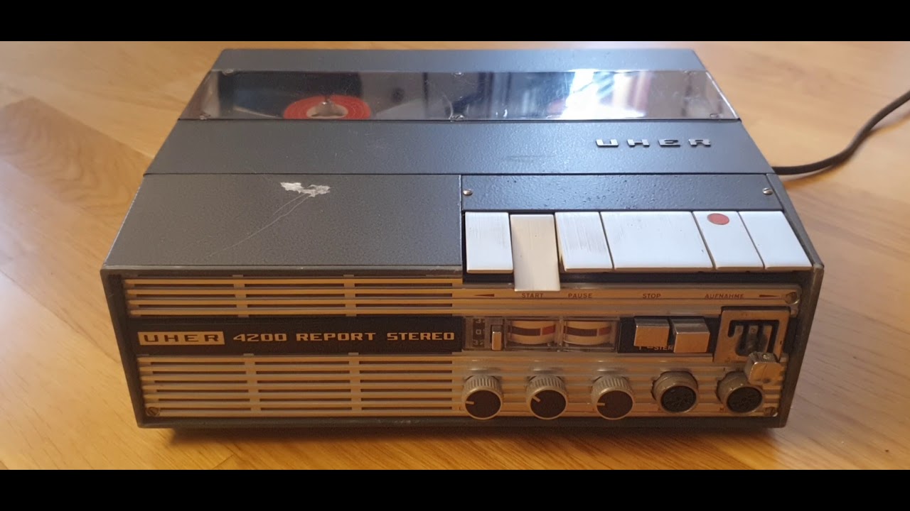 Uher 4200 Report Stereo playing - YouTube
