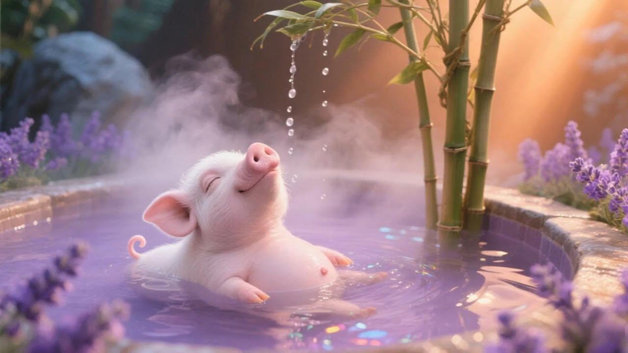Animal Spa Retreat Relaxing Hot Springs Healing #relaxing #healing # ...