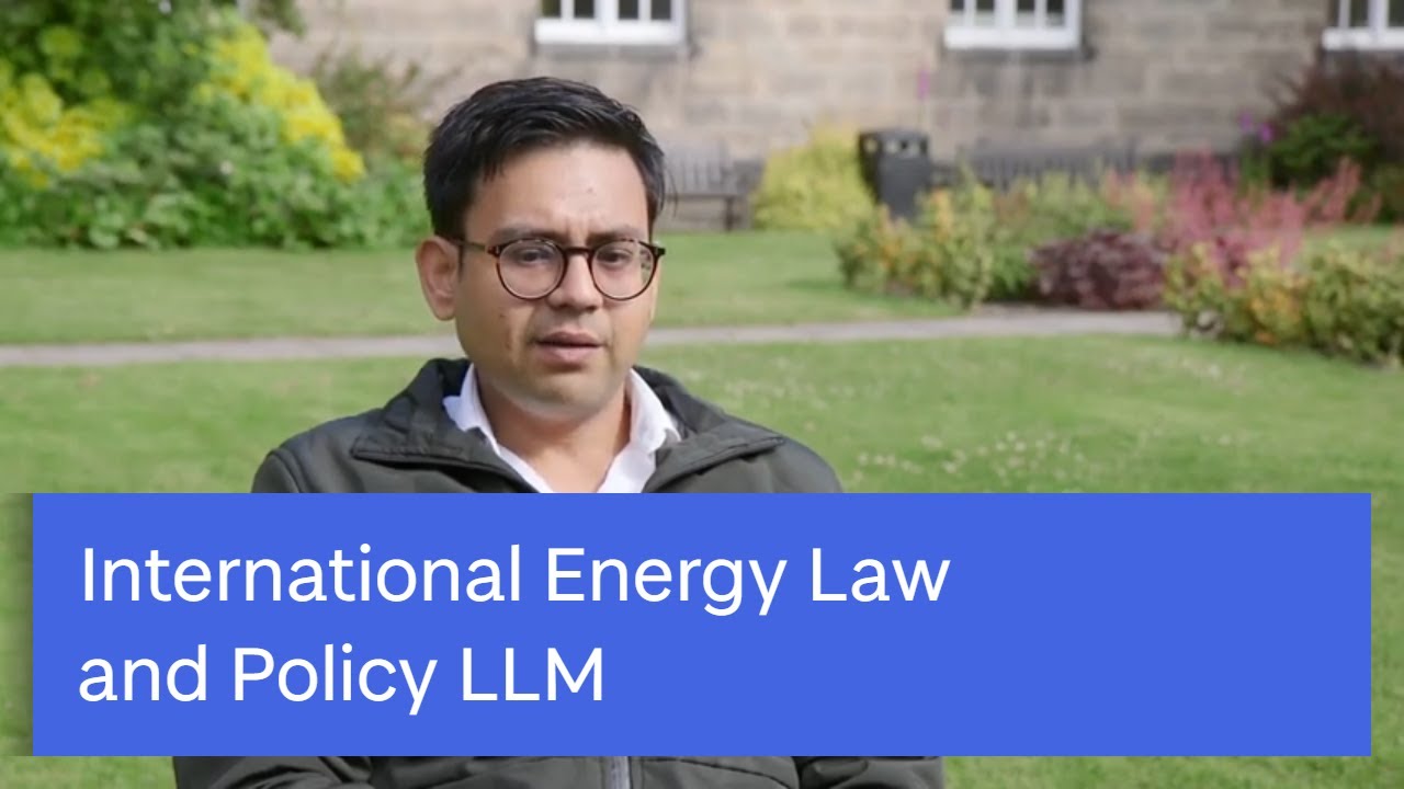 International Energy Law LLM - Studying at University of Dundee - YouTube