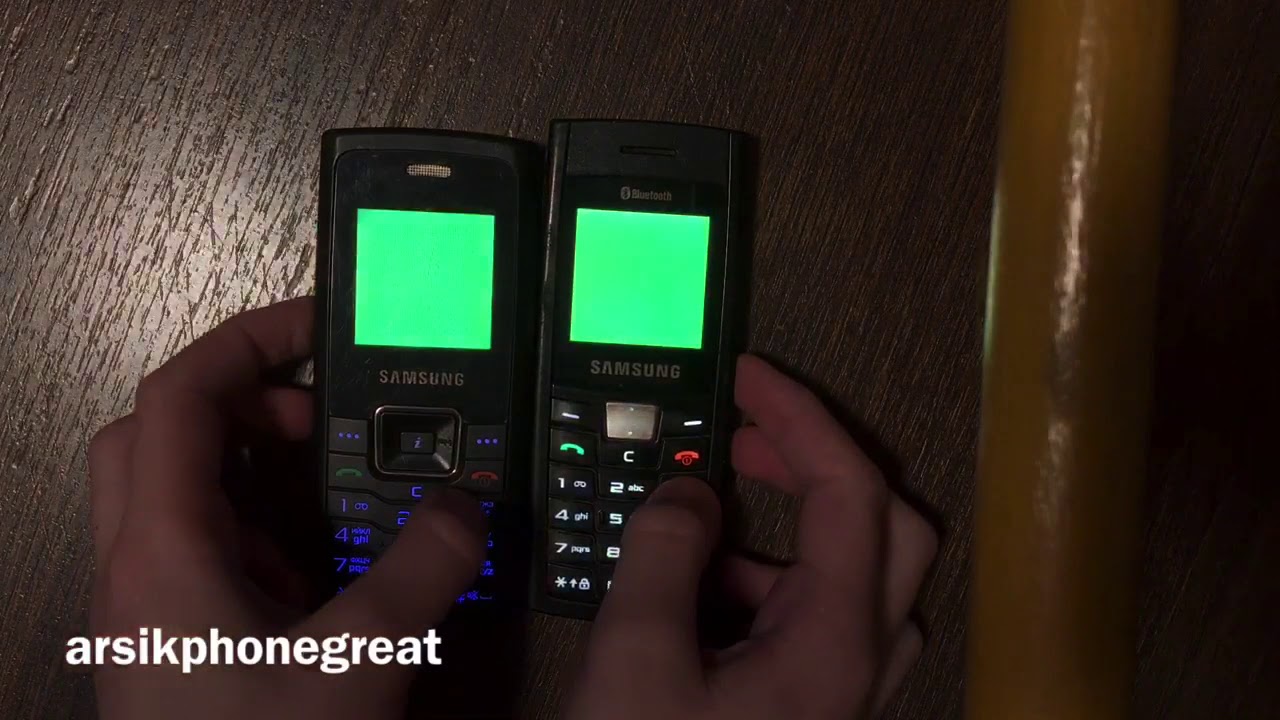 *#0*# on Samsung SGH-C160 and C180 - YouTube
