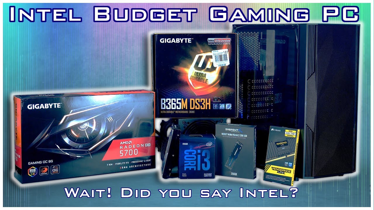 $750 Intel Budget Gaming PC Build - YouTube