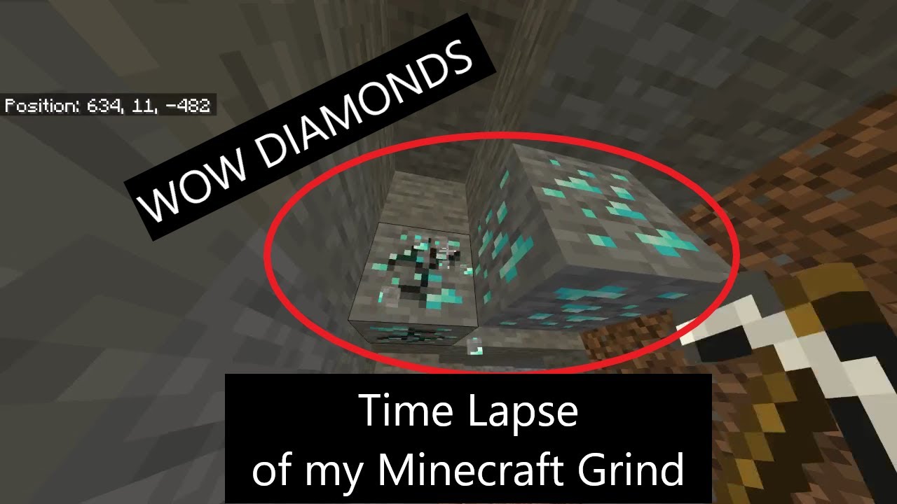 Time Lapse of my Minecraft Grind (READ DESC) - YouTube