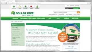 Dollar tree careers com
