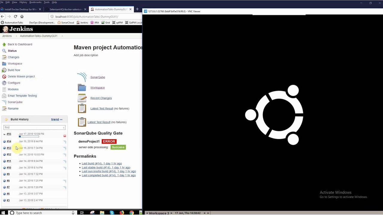 CICD for Automation Testers - 16.4. Docker - Selenium Gird Test ...