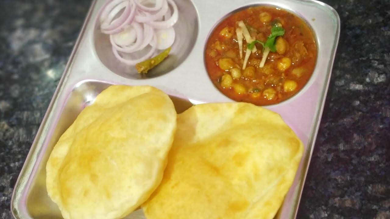 Chole bhature How to make chole bhature at home - YouTube